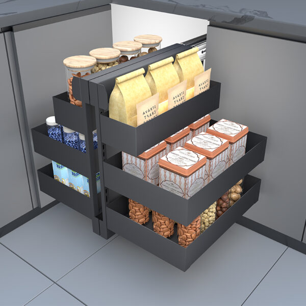 New 10 Blind Corner Pantry Ideas for Maximum Storage | BENE