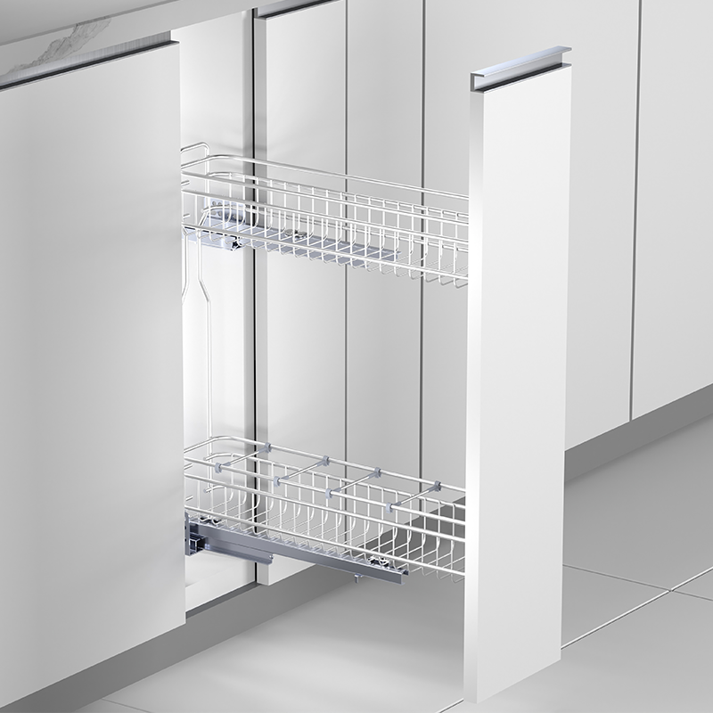 How To Add Sliding Basket ln A Kitchen Run? - BENE