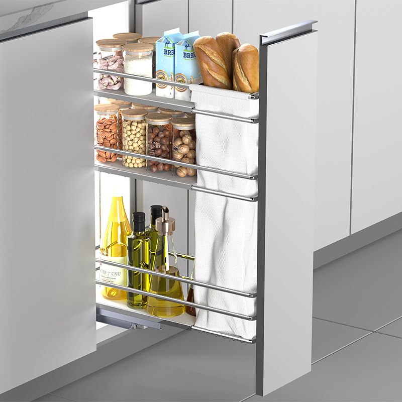 Kitchen cabinet storage pull out bread basket - BENE